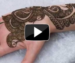 Pakistan Cricket Player: Mehandi Designs Video